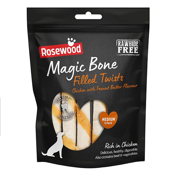 Rosewood Magic Bone Twists For Dogs 195g — Pet Stuff Galore